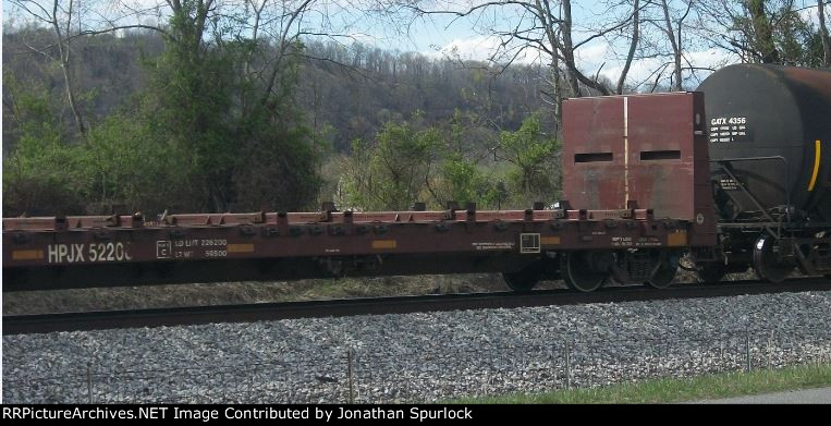 HPJX 52208, bulkhead view